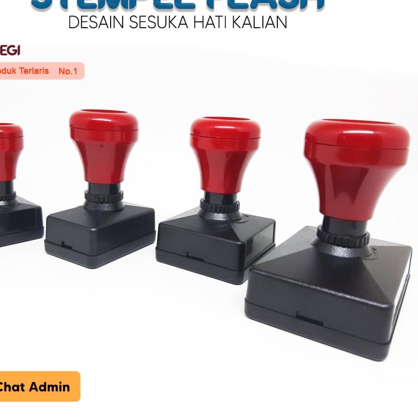 Jual Model Baru Stempel Kotak / Cetak Stempel Custom / Stempel Nama ...