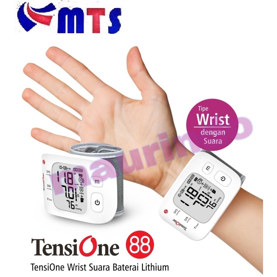 Jual COD - Onemed Alat Ukur Tensimeter Pergelangan Tangan Tensi One ...