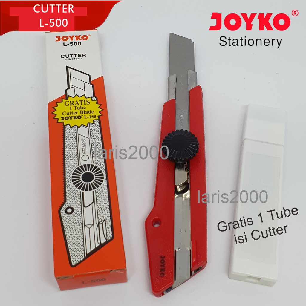 Jual Cutter Besar Joyko L500 BONUS ISI | Shopee Indonesia