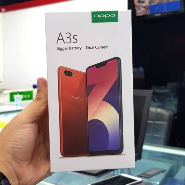 Jual Oppo A3s kondisi baru ram 2/16 ready warna merah dan ungu | Shopee ...