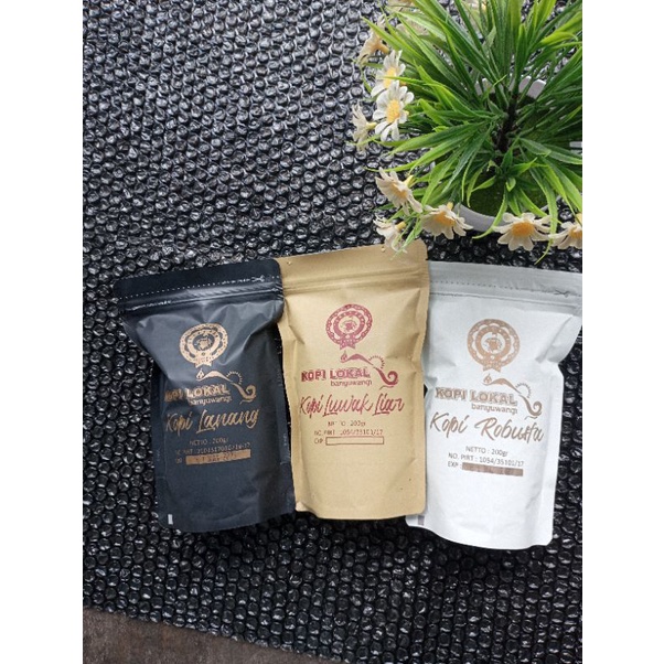 Jual PAKET OLEH-OLEH KHAS BANYUWANGI (3 JENIS KOPI LOKAL BANYUWANGI ...