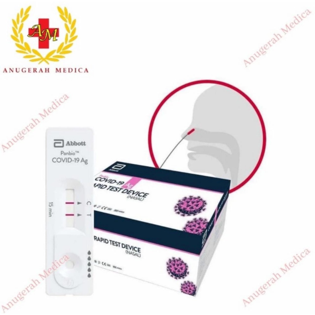 Jual Abbott Panbio Bioquick Nasal Nassal Nasofaring Antigen Swab Test ...