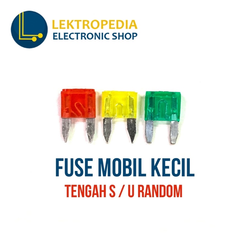 Jual Fuse Sekering Sekring Tancap Kecil Mobil 10A 15A 20A 25A 30A ...