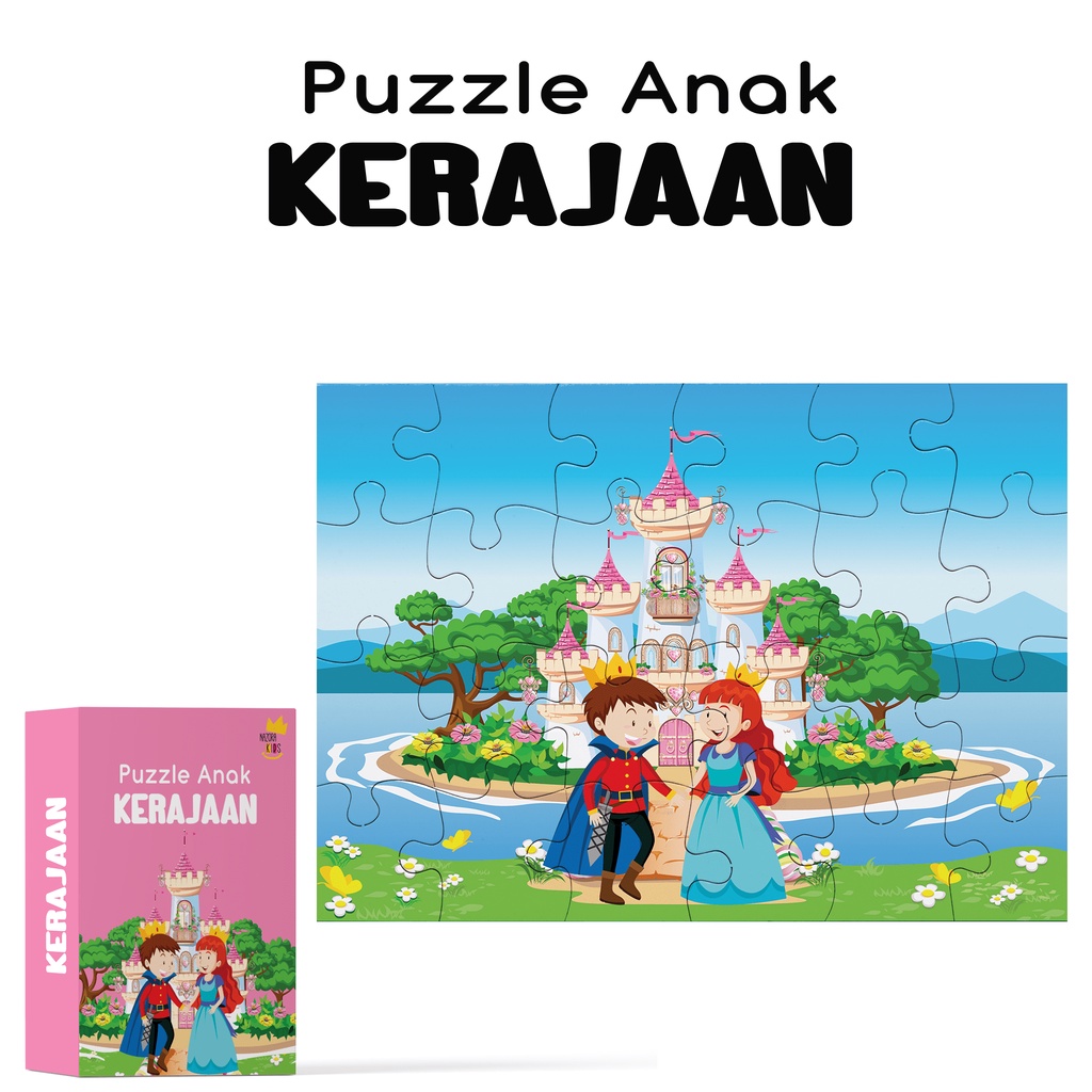 Jual MAINAN PUZZLE EDUKASI ANAK BALITA TK PAUD SD KAYU HEWAN DARAT ...