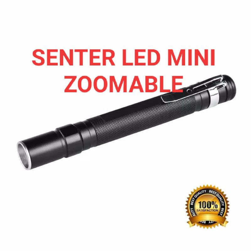 Jual Senter led mini zoomable senter outdoor/camping | Shopee Indonesia
