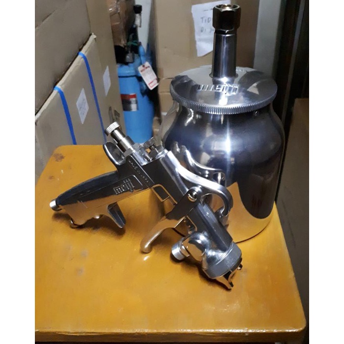 Jual Meiji Spray Gun F210 S15 / S20 / S25 + Cup 10SC (Ori Japan ...