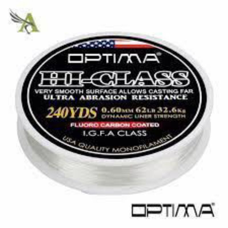 Jual SENAR PANCING OPTIMA HI CLASS FLUORO CARBON COATED 240 330yds ...