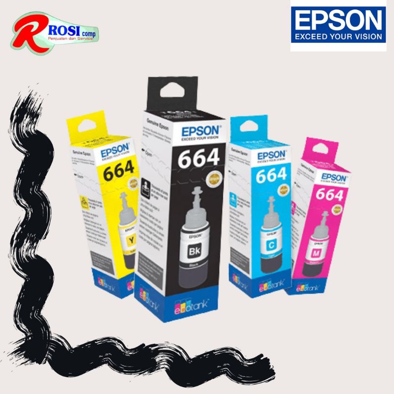 Jual TINTA EPSON 664 ORIGINAL | Shopee Indonesia