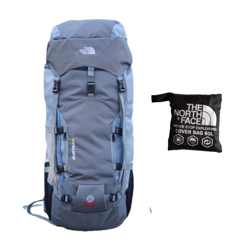 Jual Tas Ransel Gunung Carrier 60L Liter Tas Carrier 60Liter + Rancover ...