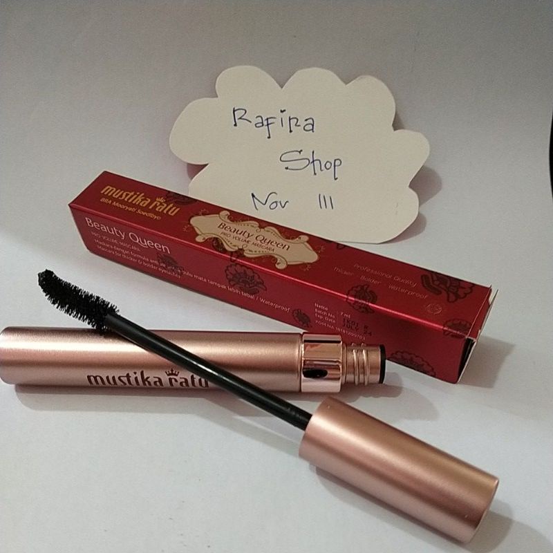 Jual BEAUTY QUEEN MUSTIKA RATU PRO VOLUME MASCARA 7ML | Shopee Indonesia