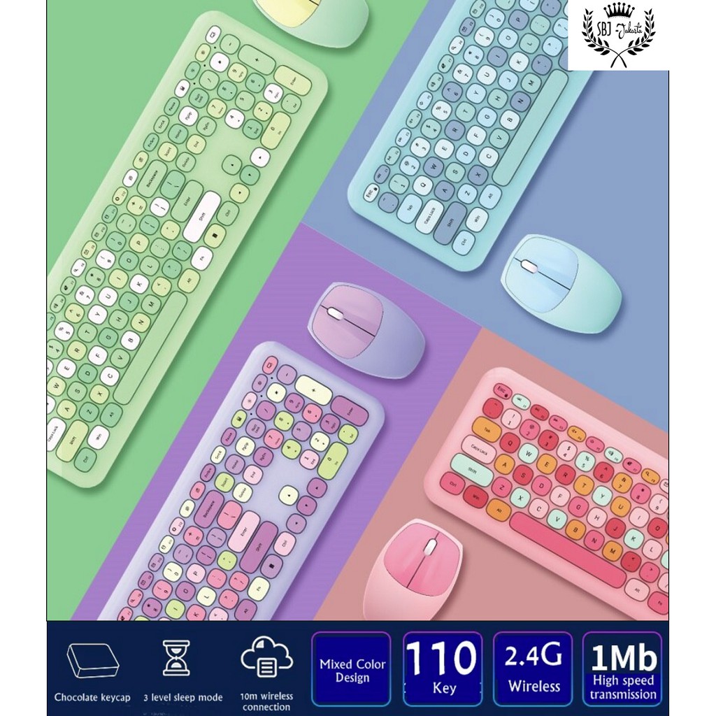 Jual Diskon cuci gudang Mofii original Keyboard Mouse set PREMIUM ...