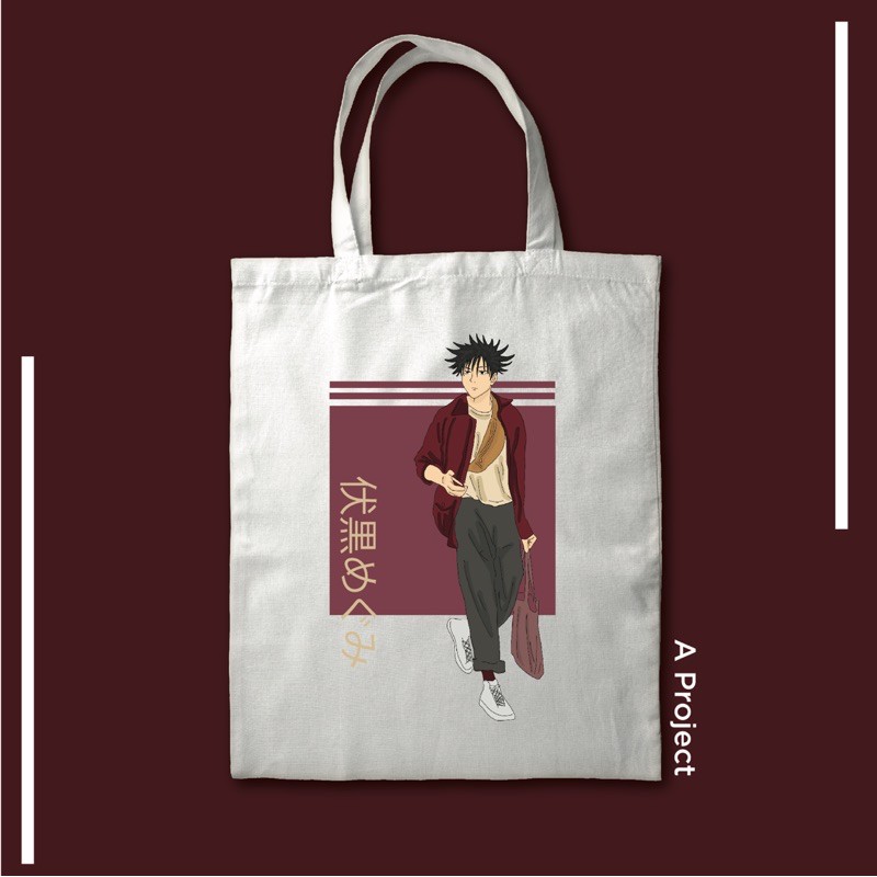 Jual TOTEBAG MEGUMI FUSHIGURO (JUJUTSU KAISEN) | Shopee Indonesia
