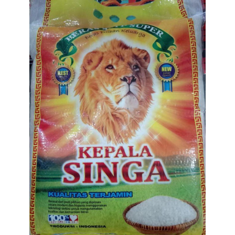 Jual Beras Kepala Singa 5kg | Shopee Indonesia