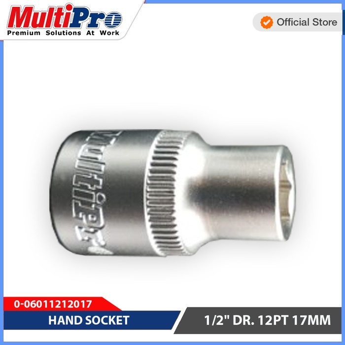 Jual MULTIPRO - KUNCI SOCK 1/2" DR6PT /12PT / HAND SOCKET 6PT - GARANSI ...