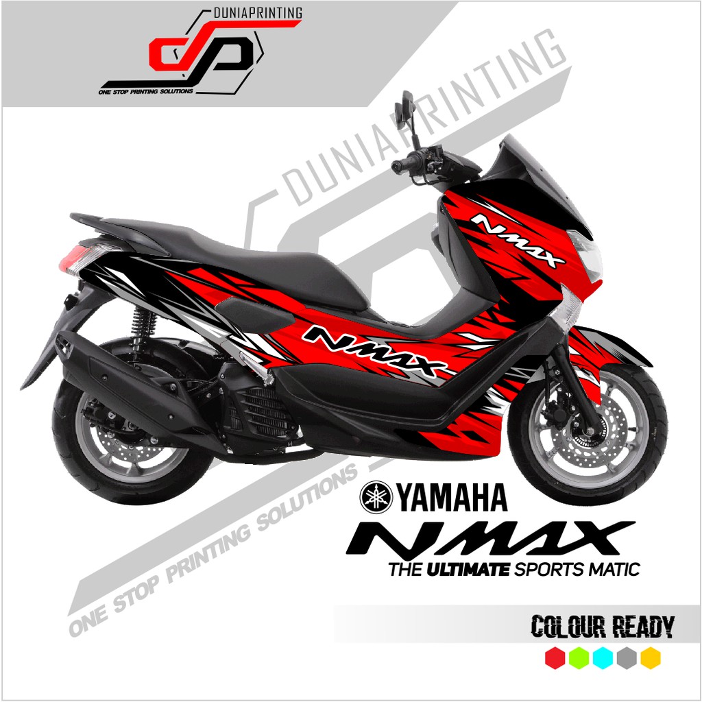 Jual Decal Stiker yamaha Nmax Fullbody 2015-2019 Line Art Edition Dekal ...