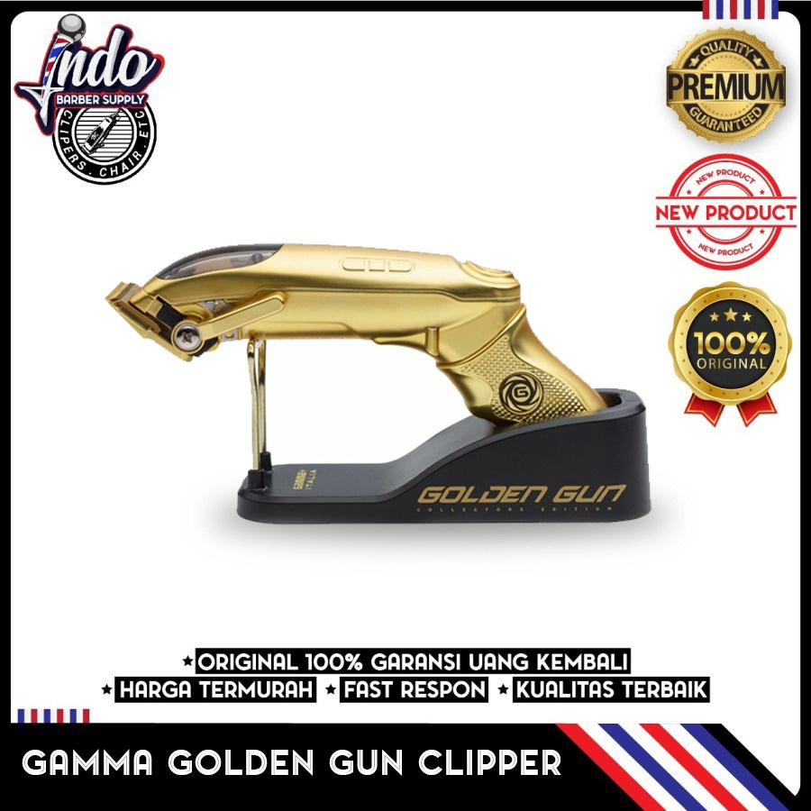 Jual GAMMA GOLDEN GUN CLIPPER / GAMMA+ CLIPPER WITH DOCK CHARGER ...