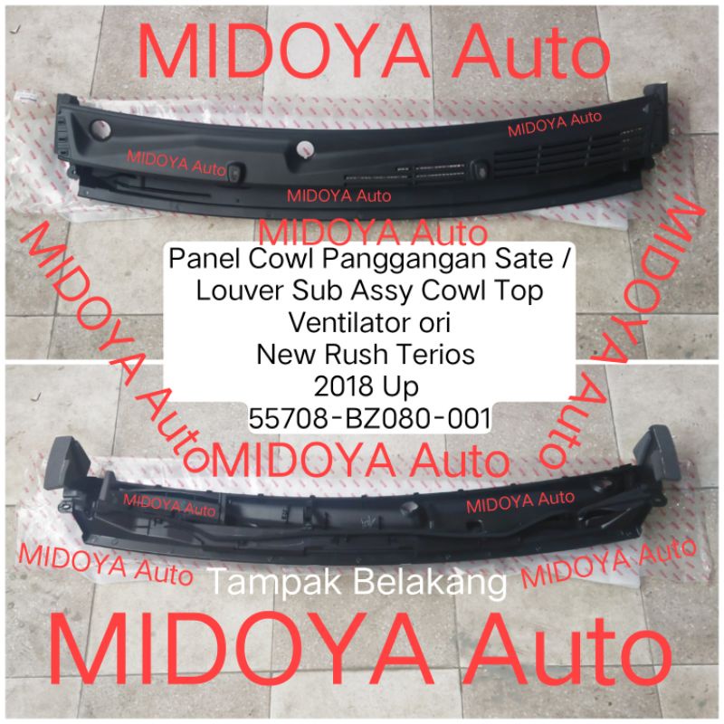 Jual Panel Cowl Louver Panggangan Sate New Rush Terios 2018 Up 55708 ...