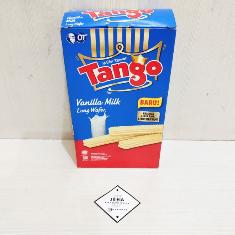 Jual [ SNACK ] Tango Wafer Vanila isi 20pcs | Shopee Indonesia