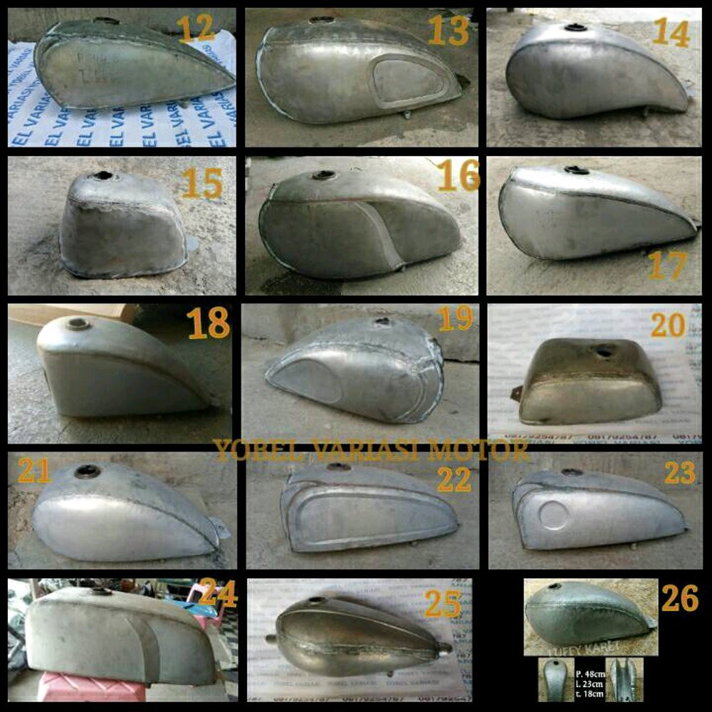 Jual Jual tangki motor custom macam macam Diskon | Shopee Indonesia