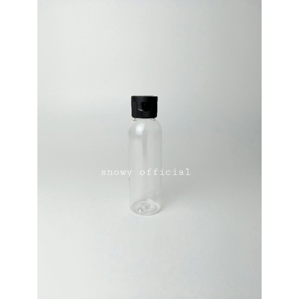 Jual Botol PET Fliptop Flip Top 100ml 100 ml Bening Clear Transparan | Shopee Indonesia