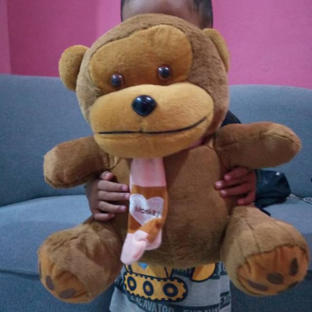 Jual BONEKA MONYET KERA MONKEY/BONEKA MONYET/BONEKA/MAINAN | Shopee ...