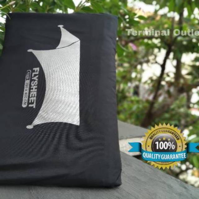 Jual FLY SHEET TENDA 4X3METER - Waterproof outdoor camping murah tebal ...
