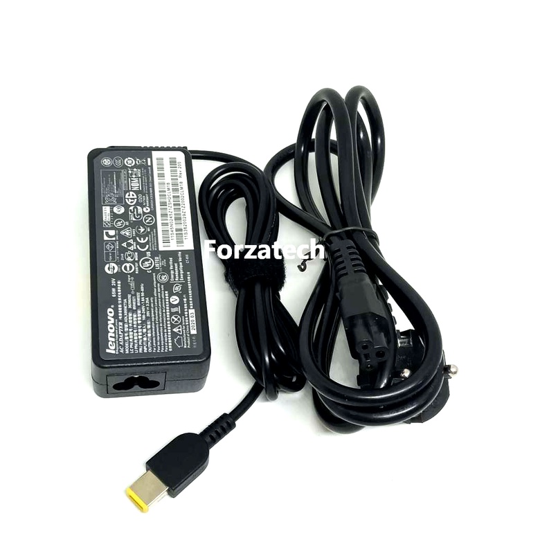 Jual Lenovo Laptop Adapter 20V-3.25a USB PIN Fit ThinkPad X1 Carbon ...