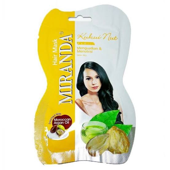 Jual Miranda Hair Mask Kukui Nut 30gr / Masker Rambut / Menguatkan ...