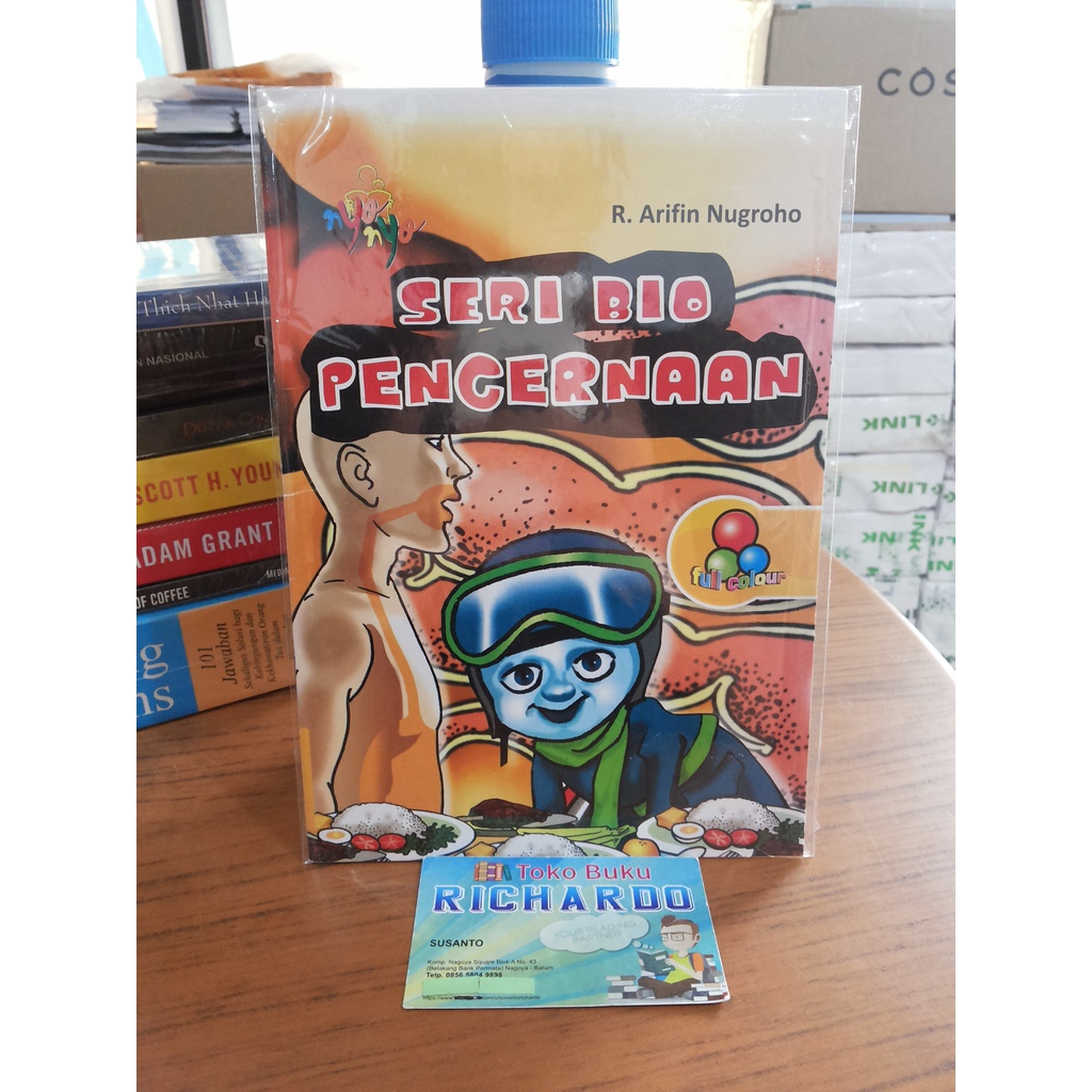 Jual Buku Seri Bio Pencernaan --- R. Arifin Nugroho | Shopee Indonesia