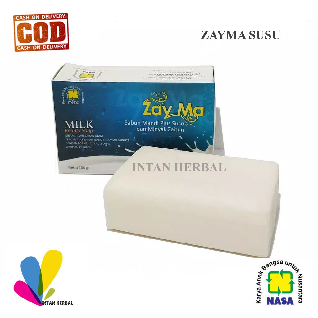 Jual ZAYMA MILK BEAUTY SOAP - SABUN MANDI PLUS SUSU & MINYAK ZAITUN ...