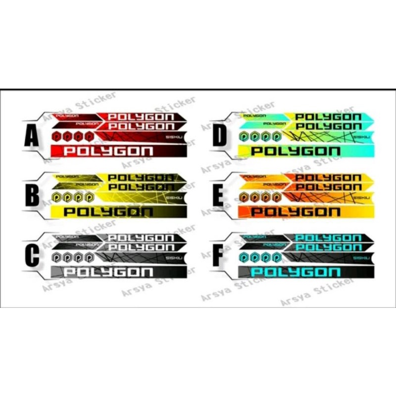 Jual Decal sticker frame polygon siskiu D5 D6 | Shopee Indonesia