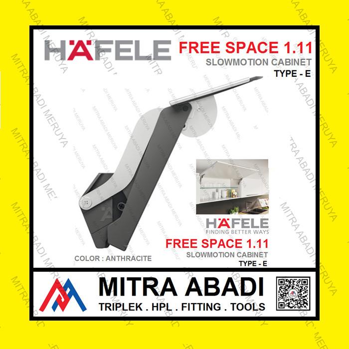 Jual HAFELE Free Space 1.11 Hidrolik Lemari Engsel Gas Spring Aventos ...
