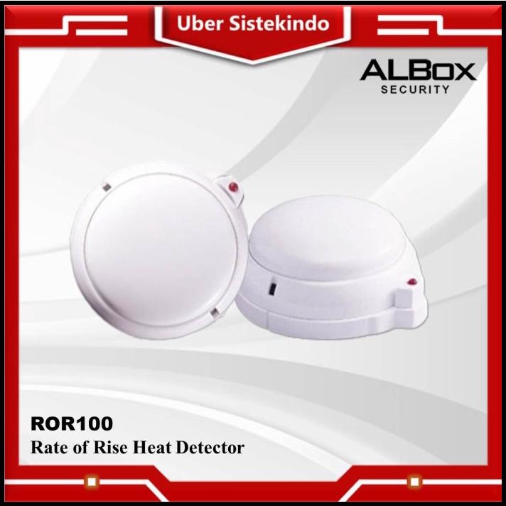 Jual Rate Of Rise Heat Detector 2 Wire Ror Heat Detector Albox Ror100 ...