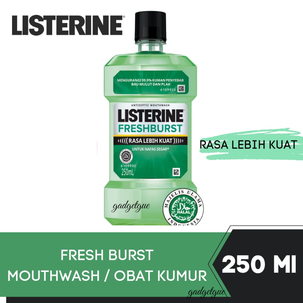 Jual listerine fresh burst obat kumur listerine 250 ml Antiseptic ...