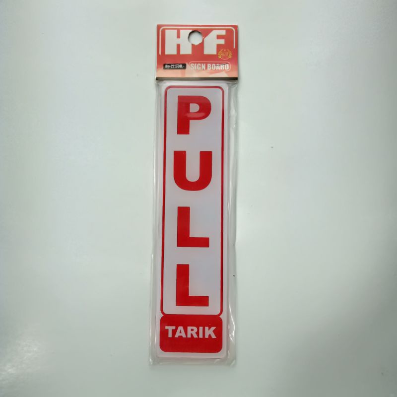 Jual Sign Board PULL Bahan Akrilik | Shopee Indonesia