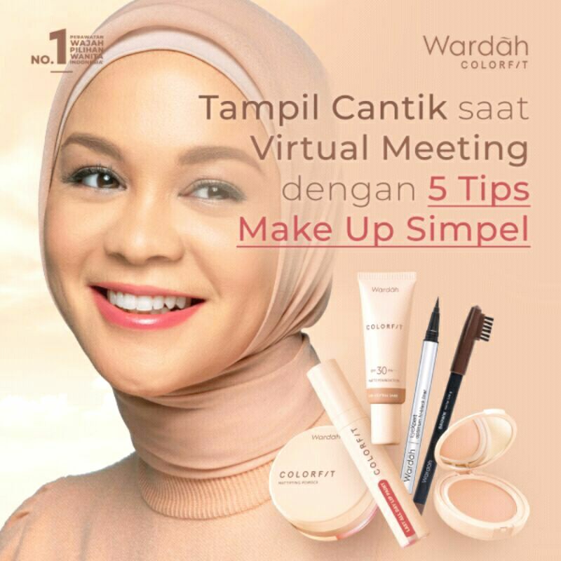 Jual WARDAH PAKET (FREE SERUM) MAKE UP NATURAL COLORFIT SERIES PAKET ...