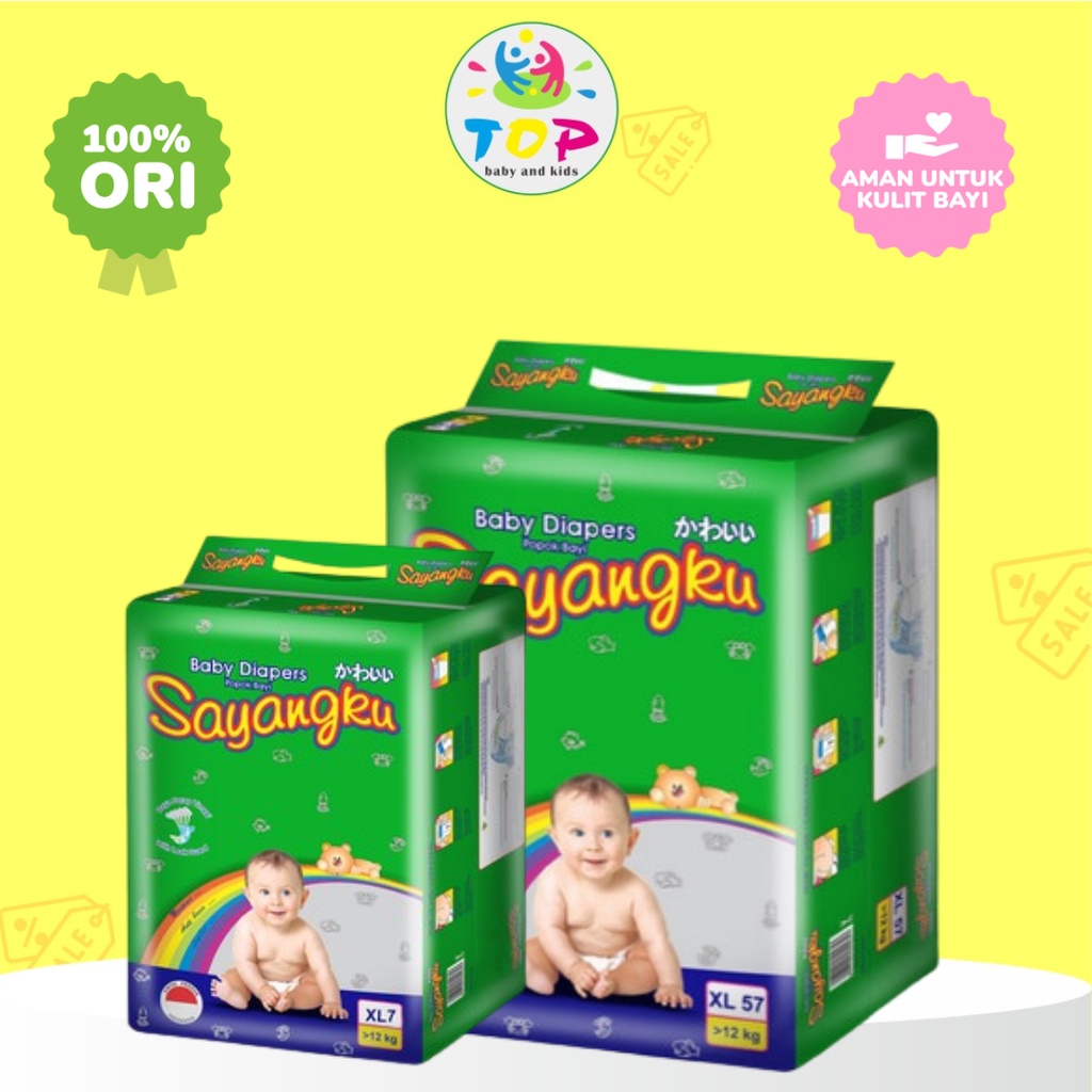 Jual ~TOP~ SAYANGKU DIAPER UKURAN XL (PILIH VARIAN DI VARIASI) | Shopee ...