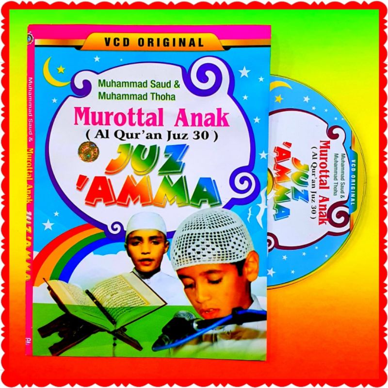 Jual VCD ORIGINAL MUROTTAL ANAK ANAK JUZ AMMA-JUZZ AMMA MUROTAL ANAK ...