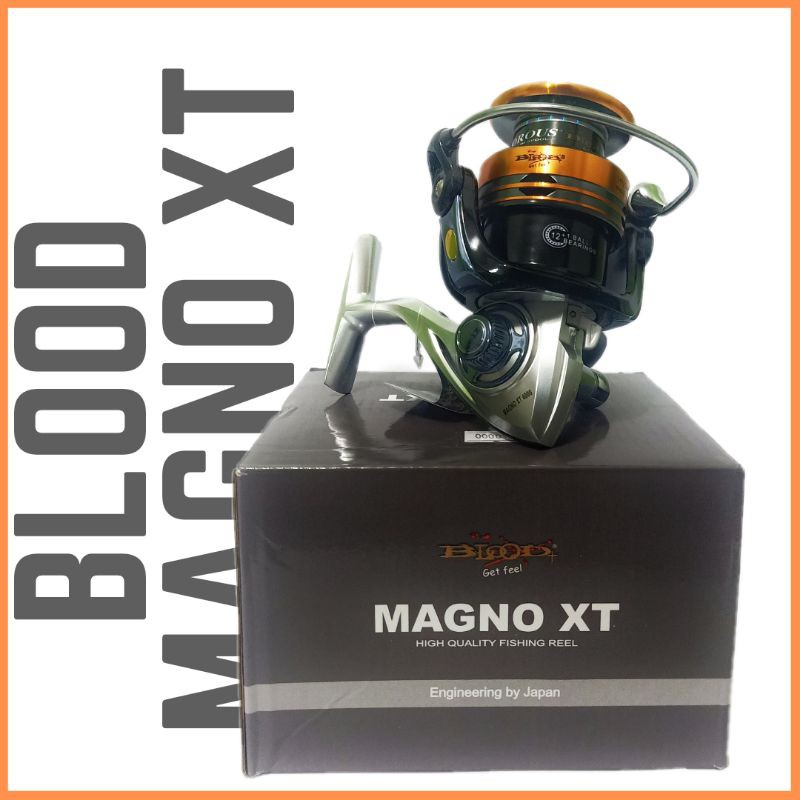 Jual Reel Blood Magno XT 1000 2000 3000 4000 5000 6000 PH | Shopee Indonesia