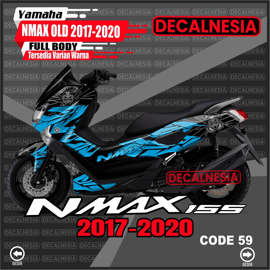 Jual Decal Stiker Nmax Old 2019 Full Body Sticker Motor Yamaha 2018 ...