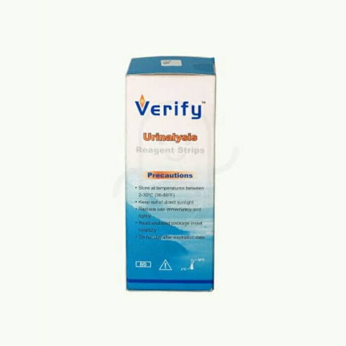 Jual VERIFY URINALYSIS 10 DAN 3 PARAMETER ALAT TEST URIN | Shopee Indonesia