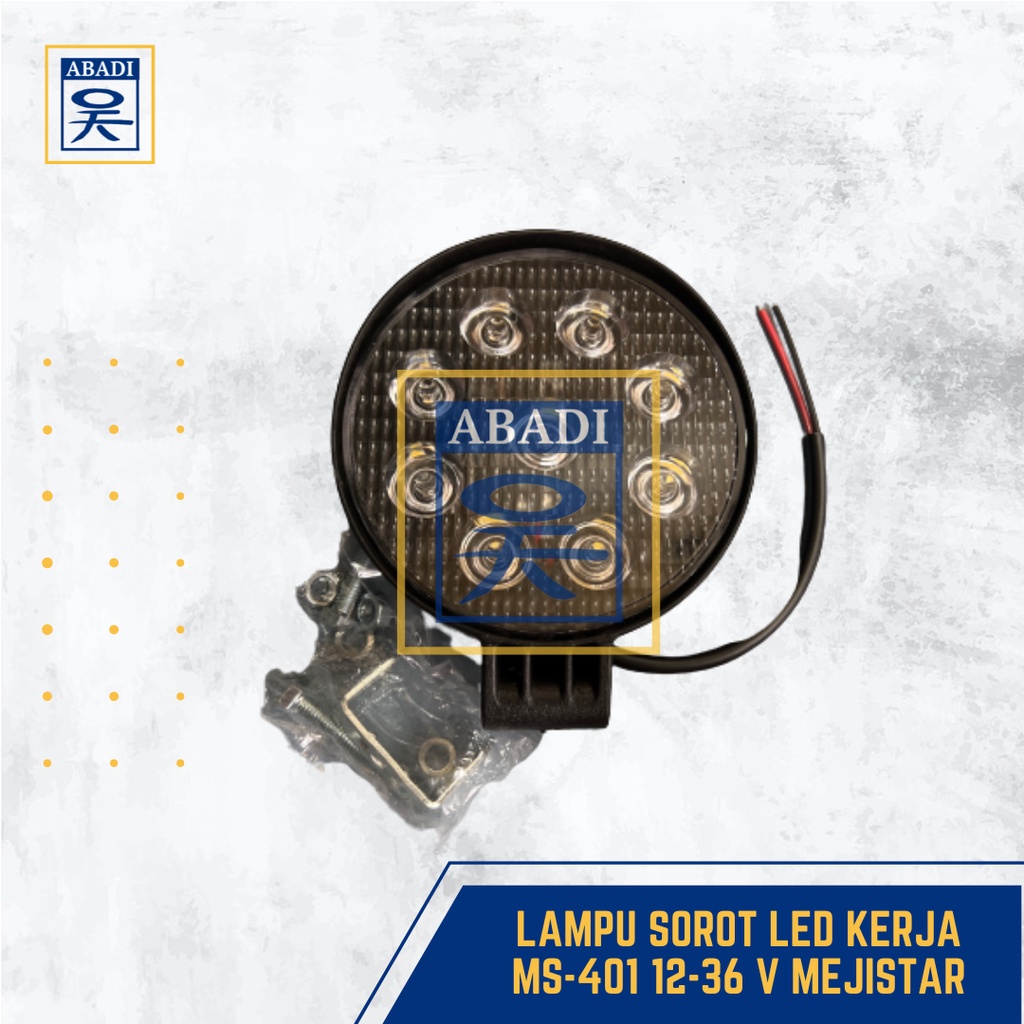 Jual LAMPU SOROT LED KERJA 9 MATA MS-401 12-36 V MEJISTAR | Shopee ...