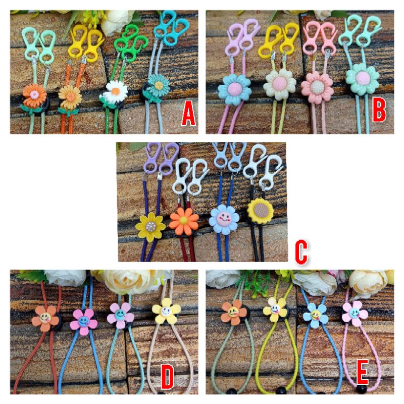 Jual Strap masker anak cewek strap masker bunga strap masker buah ...