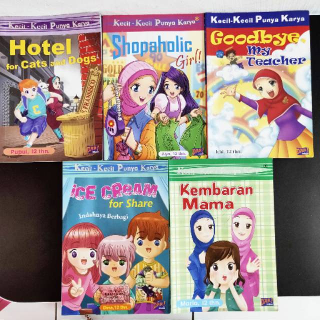 Jual Buku novel anak kecil-kecil punya karya kkpk murah 1 | Shopee ...