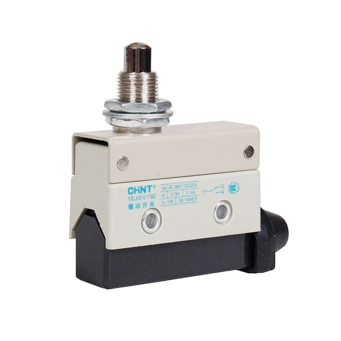 Jual Chint YBLXW - 6/11BZ Micro gap Limit Switch Panel Mounted Plunger Type | Shopee Indonesia