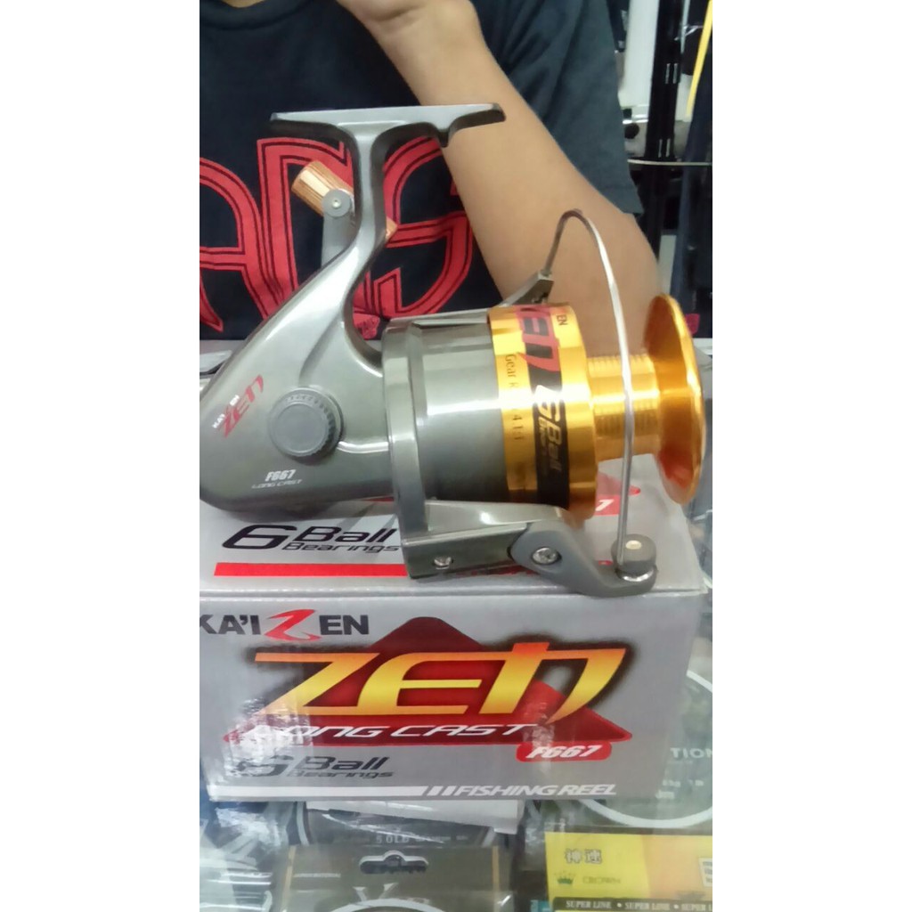 Jual Reel Laut Ka'Izen ZEN F667 Ergonomic Body Design | Shopee Indonesia