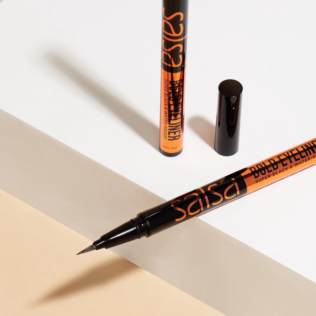Jual SALSA Master Eyeliner hitam / bold eyeliner | Shopee Indonesia