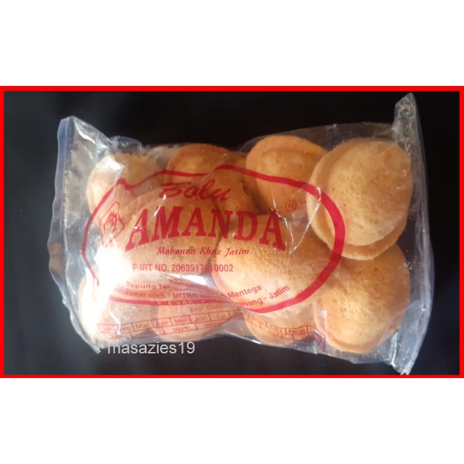 Jual Roti Bolu Kering Amanda Khas Jatim manis gurih | Shopee Indonesia