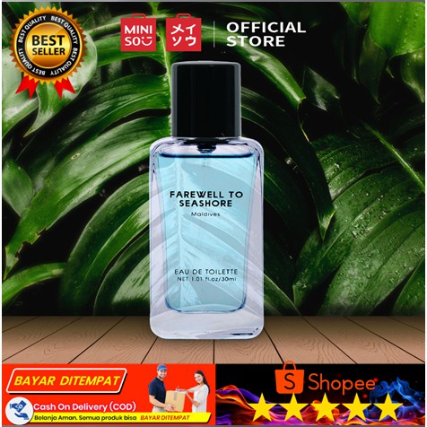 Jual MINISO Parfum Pria Lelaki Perfume Farewell to Seashore EDT ...