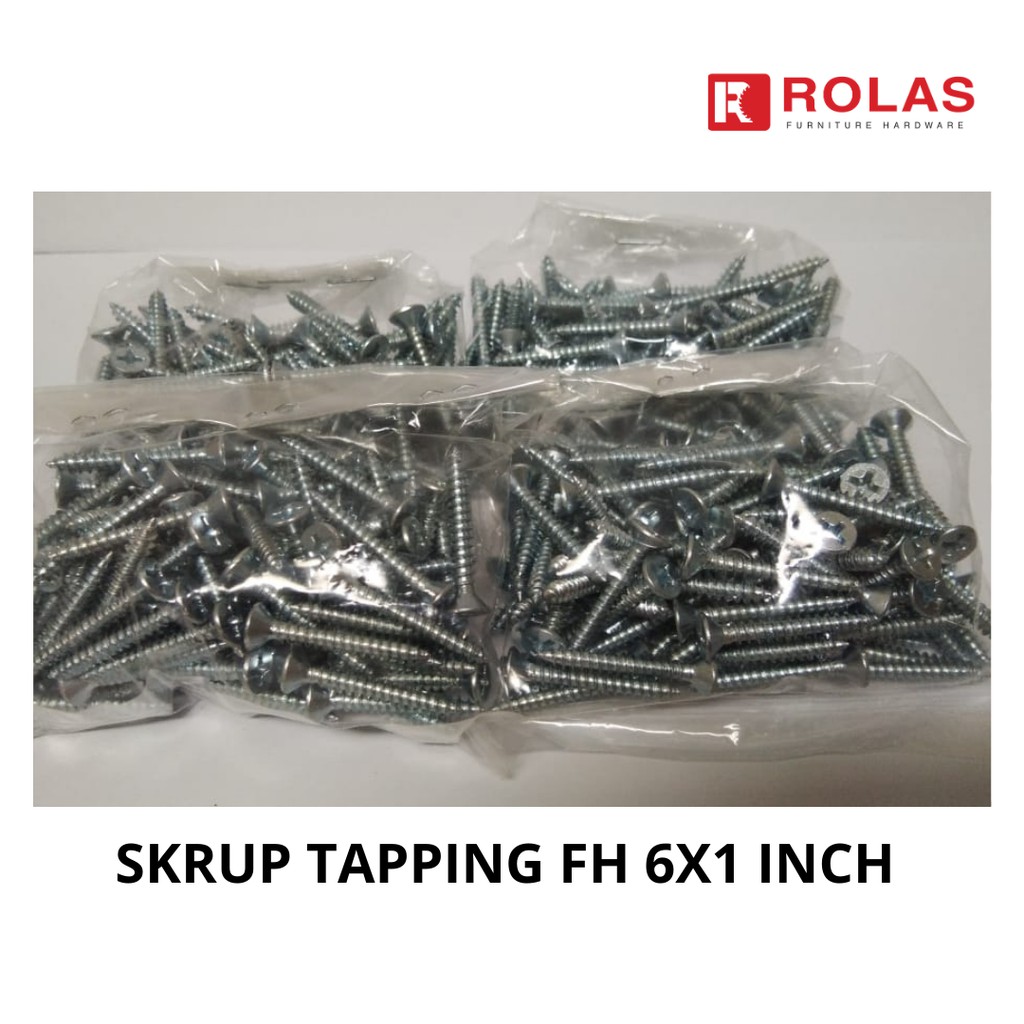Jual SKRUP TAPPING FH 6X1 INCH | Shopee Indonesia